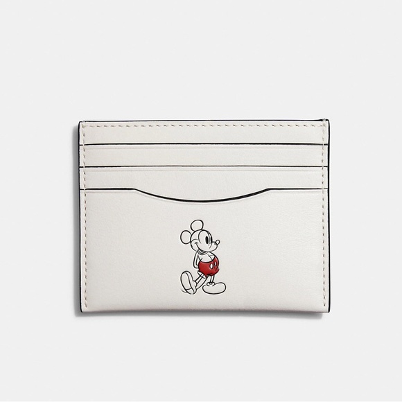 Coach | Accessories | Coach X Disney Card Case With Mickey Mouse In ...